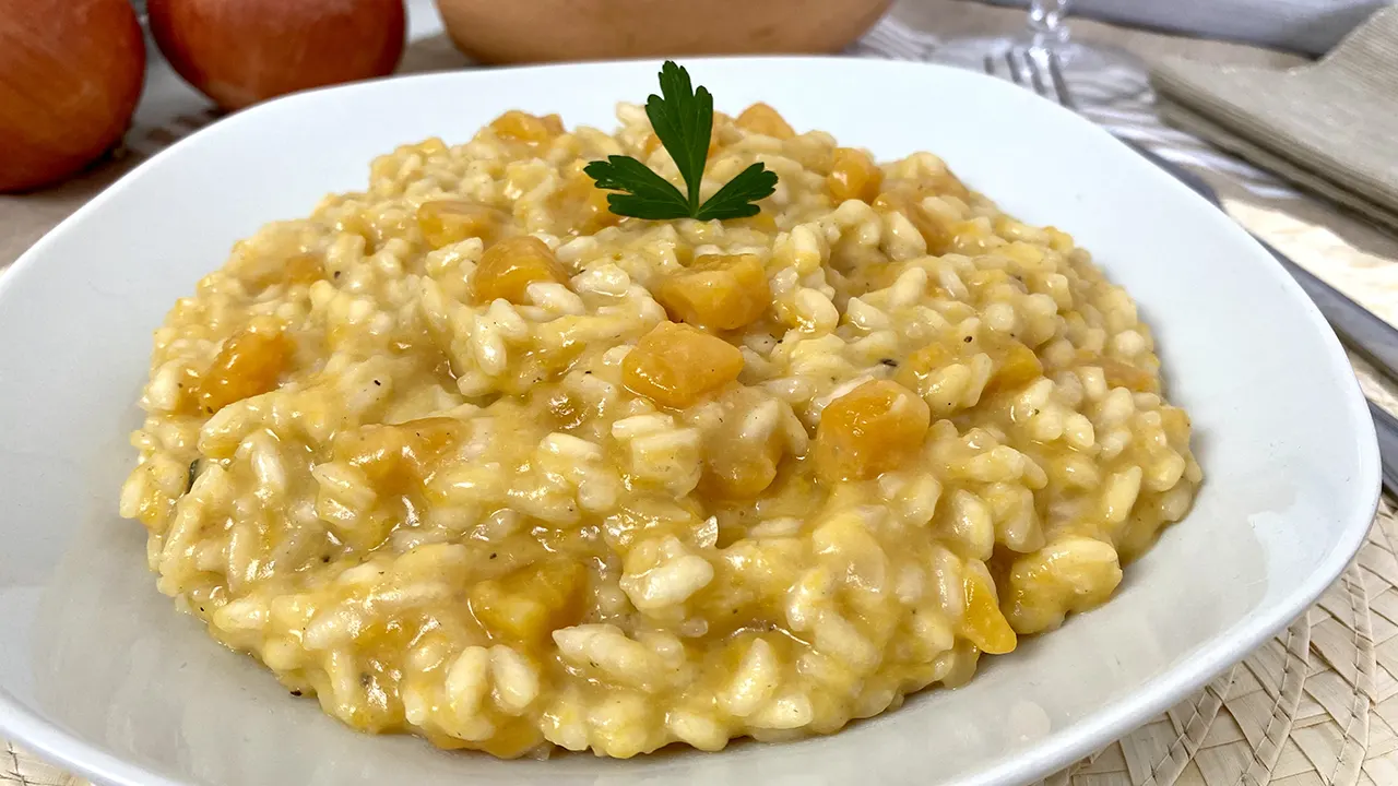 Como Preparar Risotto de Calabaza, Videos Paso a Paso